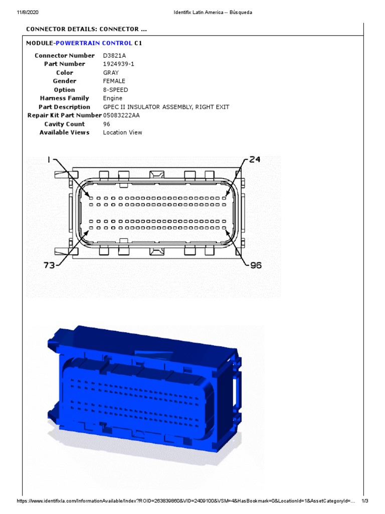 ECM PCM Pin Out | PDF | Electrical Connector | Electrical Equipment