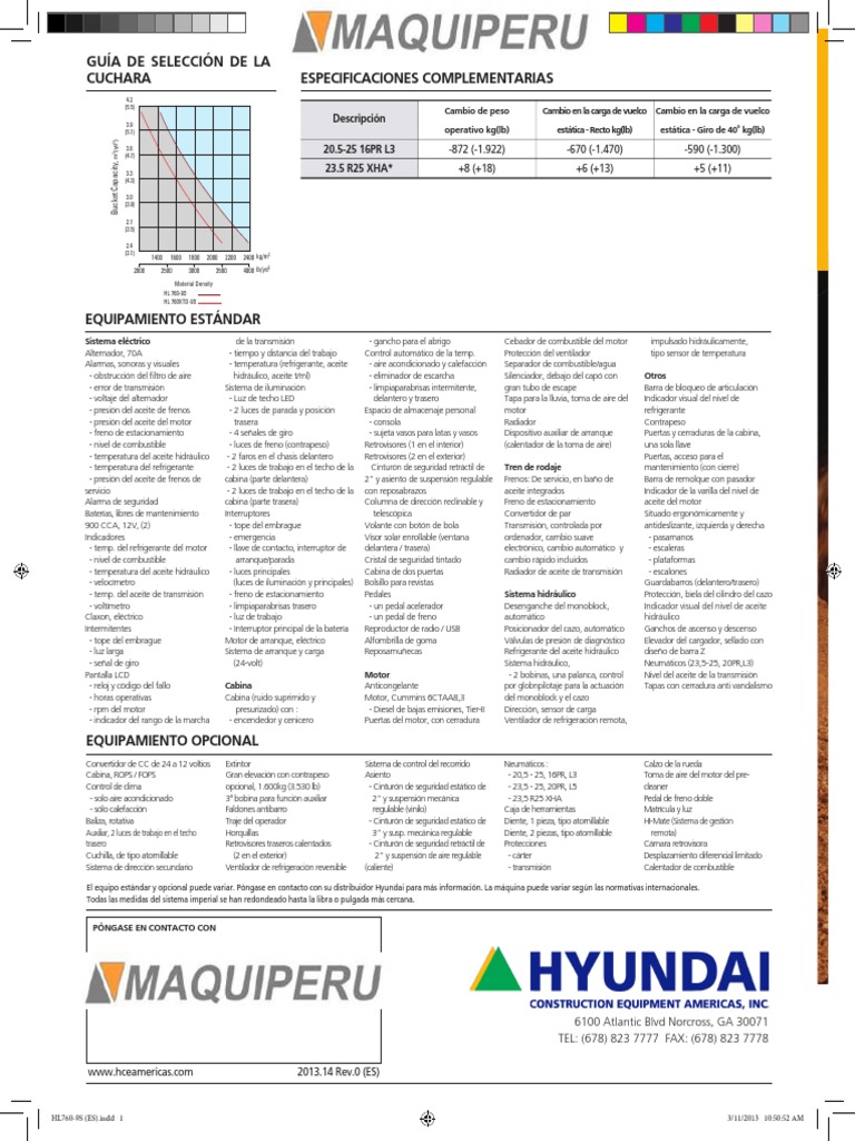 Cargador Hyundai HL760-9S PDF | PDF | Transmisión automática | Eje