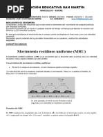 Triangulos de Magnitudes MRU MRUA Explicado | PDF | Velocidad | Aceleración