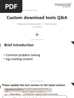 TRANSSION Customized Download Tool Manual v4.5.0 | PDF | Thread ...