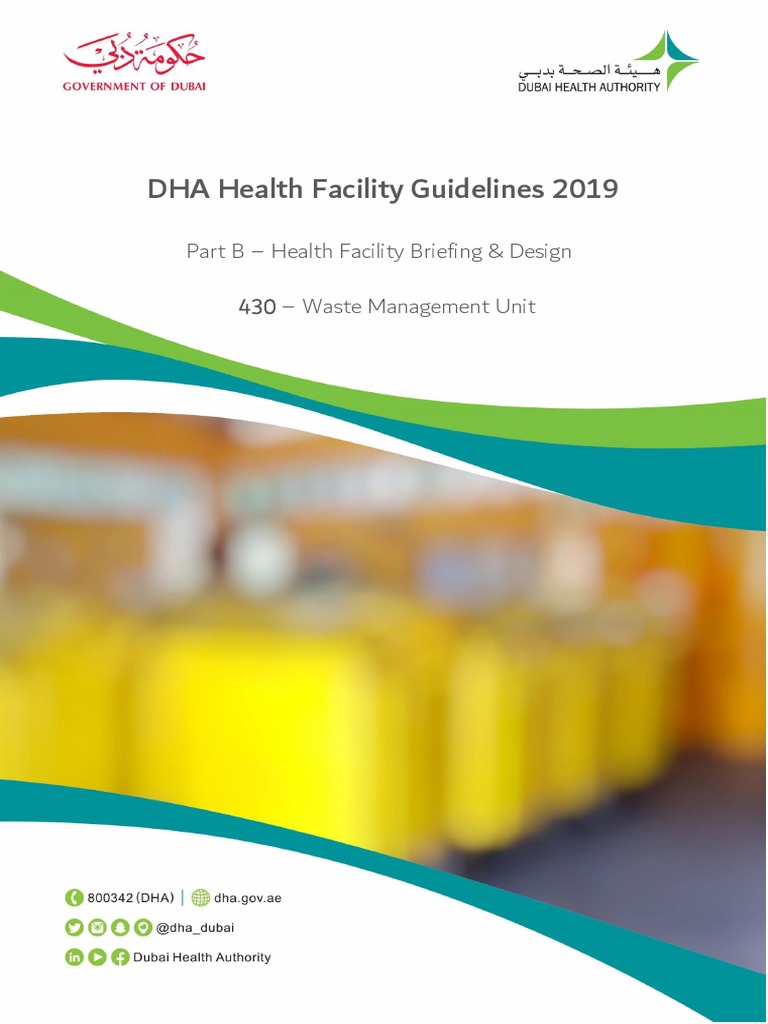 DHA Health Facility Guidelines 2019: Part B - Health Facility Briefing ...