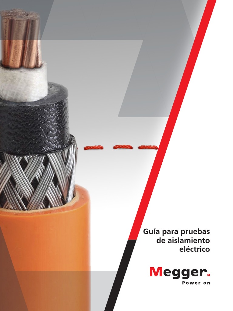 MEGGER Guía para Pruebas de Aislamiento Eléctrico | PDF | Aislador (Electricidad) | Corriente ...
