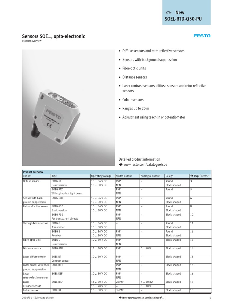 Opto-Electronic Sensors Guide | PDF | Bipolar Junction Transistor ...