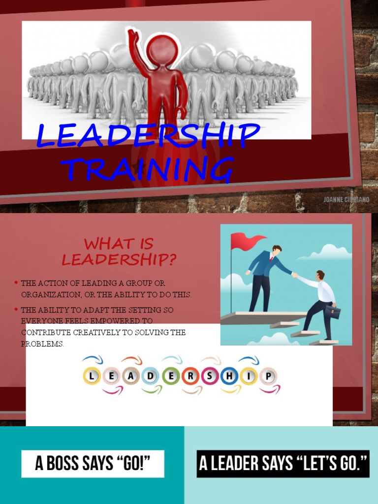 Leadership Training | PDF