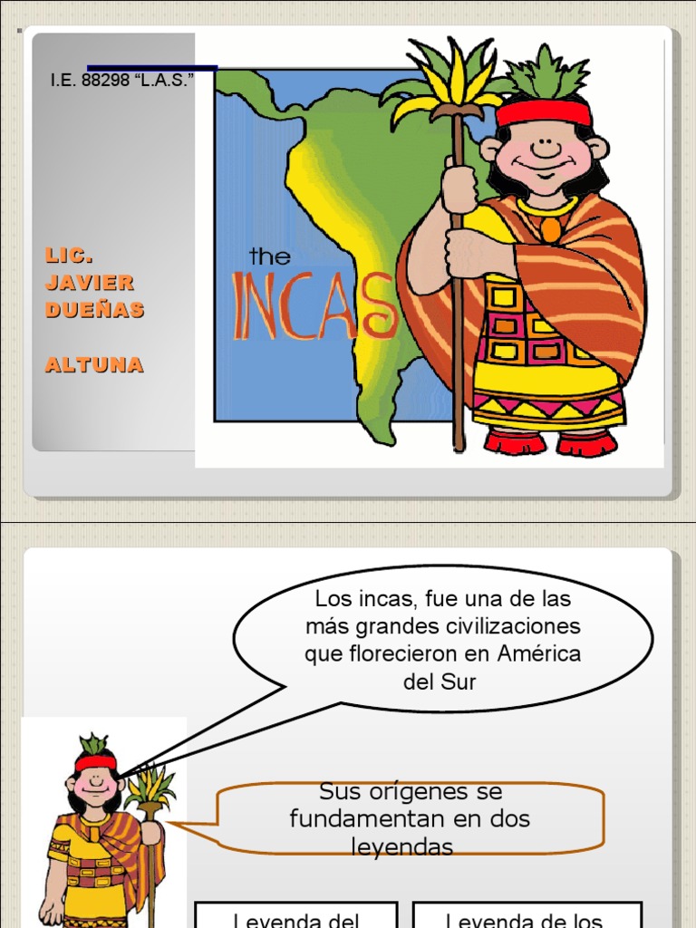 Los Incas PPT Primaria | PDF | Imperio Inca | Andes
