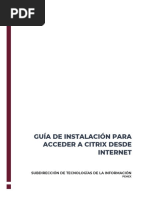Acceso A Citrix Desde Casa | PDF | Contraseña | Usuario (informática)