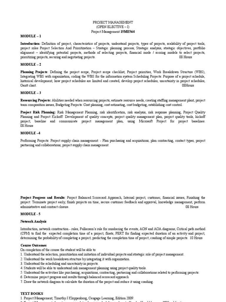 Project Management | PDF | Project Management | Systems Science