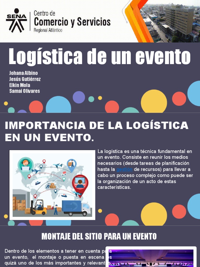 Logística y Montaje de Eventos | PDF | Planificación | Presupuesto