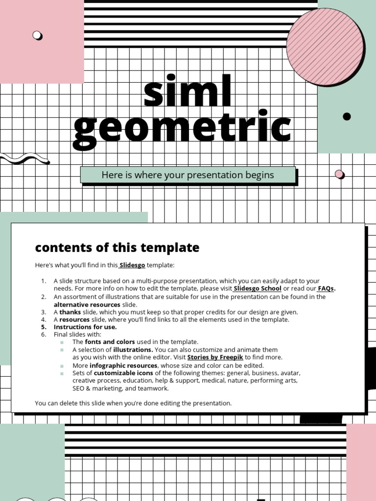 Siml Geometric Presentation by Slidesgo | PDF | Planets | Solar System