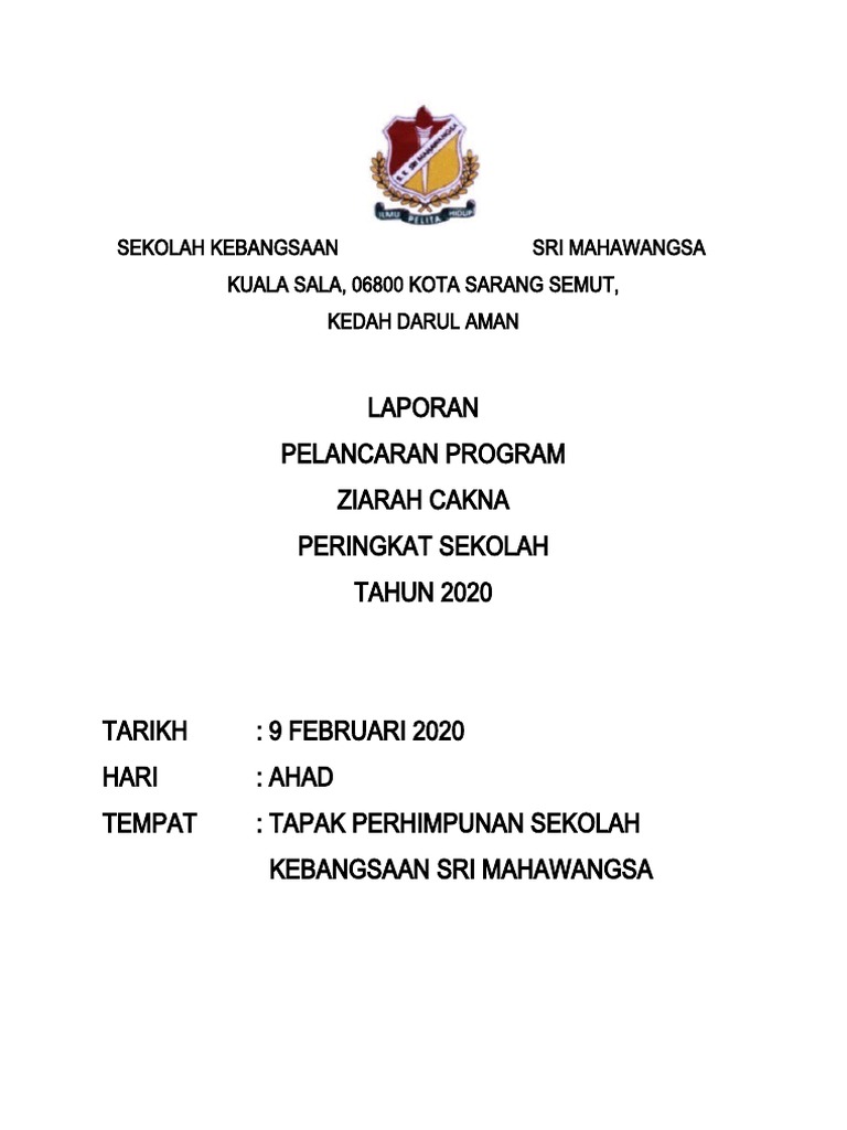 Dokumentasi Program Sekolah | PDF