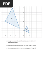 Enlargements | PDF | Shape | Area