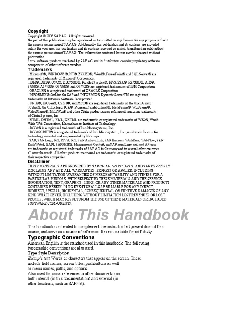 About This Handbook: Typographic Conventions | PDF | Citrix Systems ...