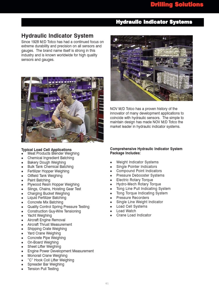 Comprehensive Overview of NOV M/D Totco's Hydraulic Indicator Systems ...
