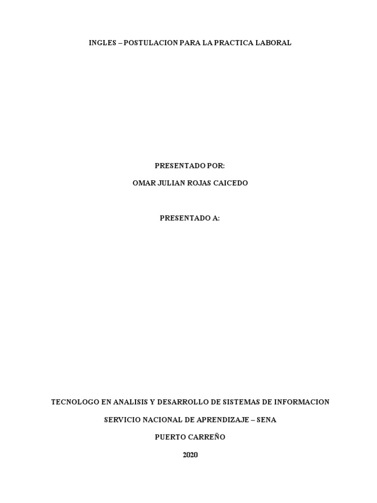 Formato Internship Application Form Pdf Academic Degree Application Software