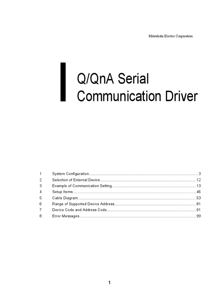 Mit QMC | PDF | Programmable Logic Controller | Device Driver