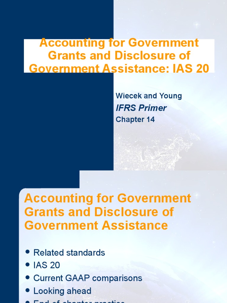 IAS 20: Government Grants Guide | PDF | International Financial Reporting Standards | Depreciation