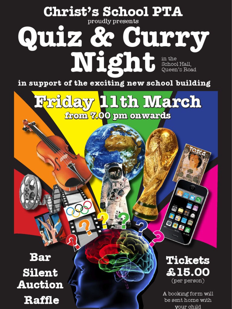 PTA Quiz Night | PDF