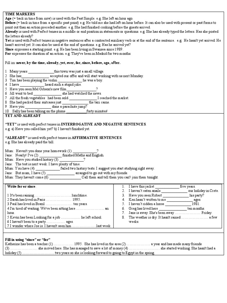 Time Markers | PDF | Linguistic Typology | Grammar