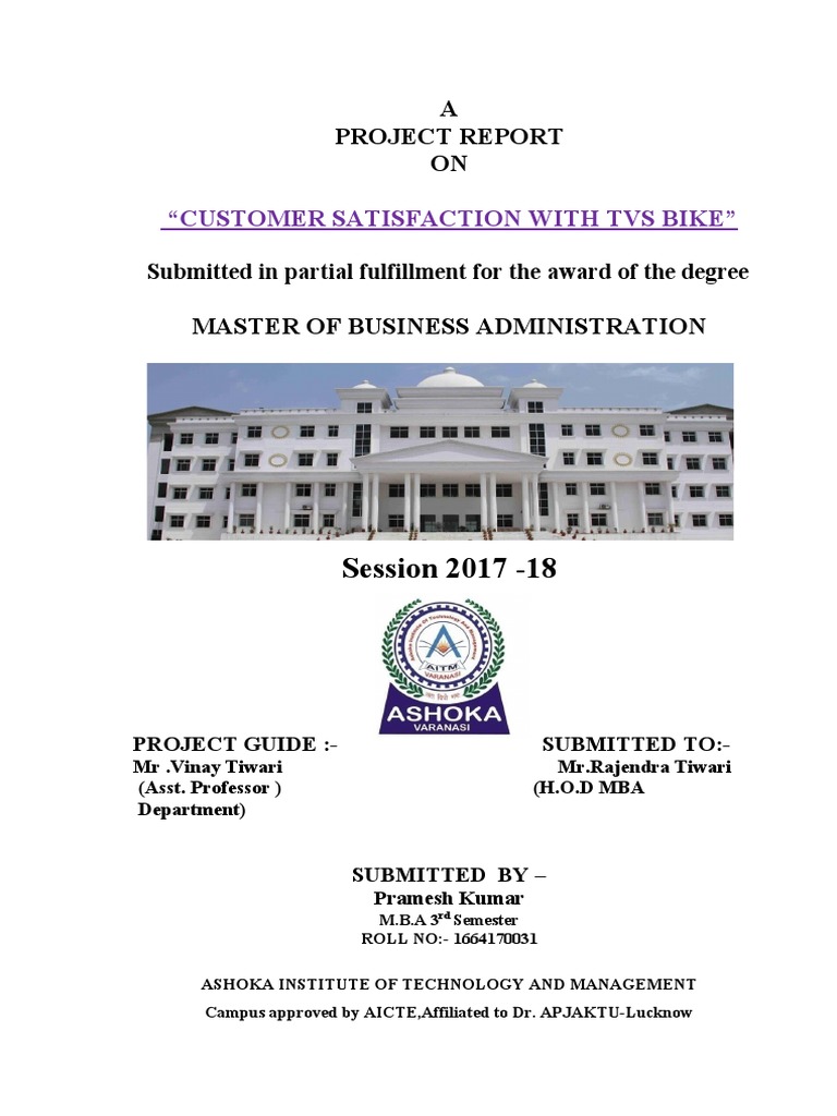 Final TVS Report-1 | PDF | Business | Automotive Equipment