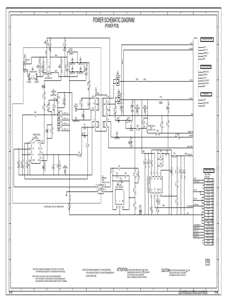 Power Schematic Diagram | PDF | Electrical Engineering | Electronics