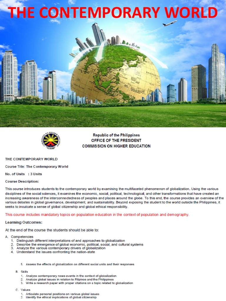 Globalization in the Contemporary World | PDF | Globalization | United ...