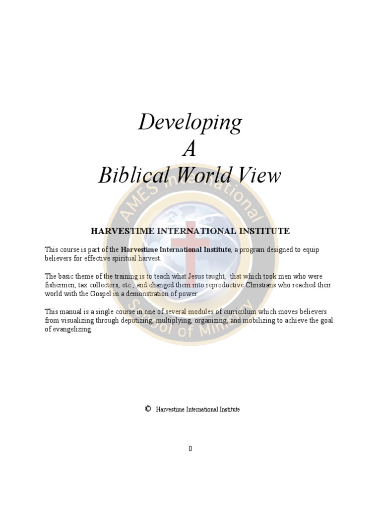 BiblicalWorldView PDF | PDF | Genesis Creation Narrative | Eternal Life ...