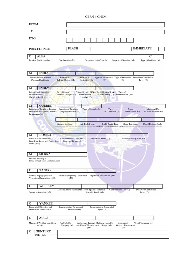 CBRN 4 Chem PDF | PDF | Physical Sciences | Applied And ...
