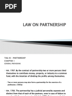 Partnership Under The Civil Code of The Philippines Codal Provisions | PDF | Partnership ...
