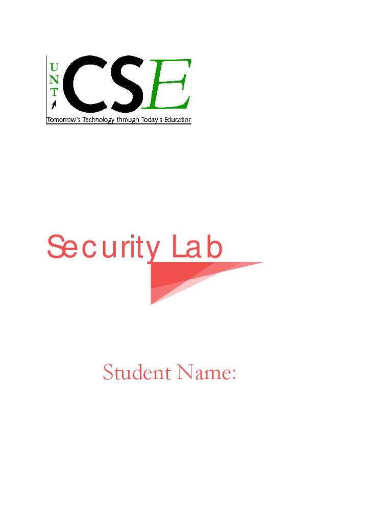Security Lab: Student Name | PDF | Superuser | Computer File