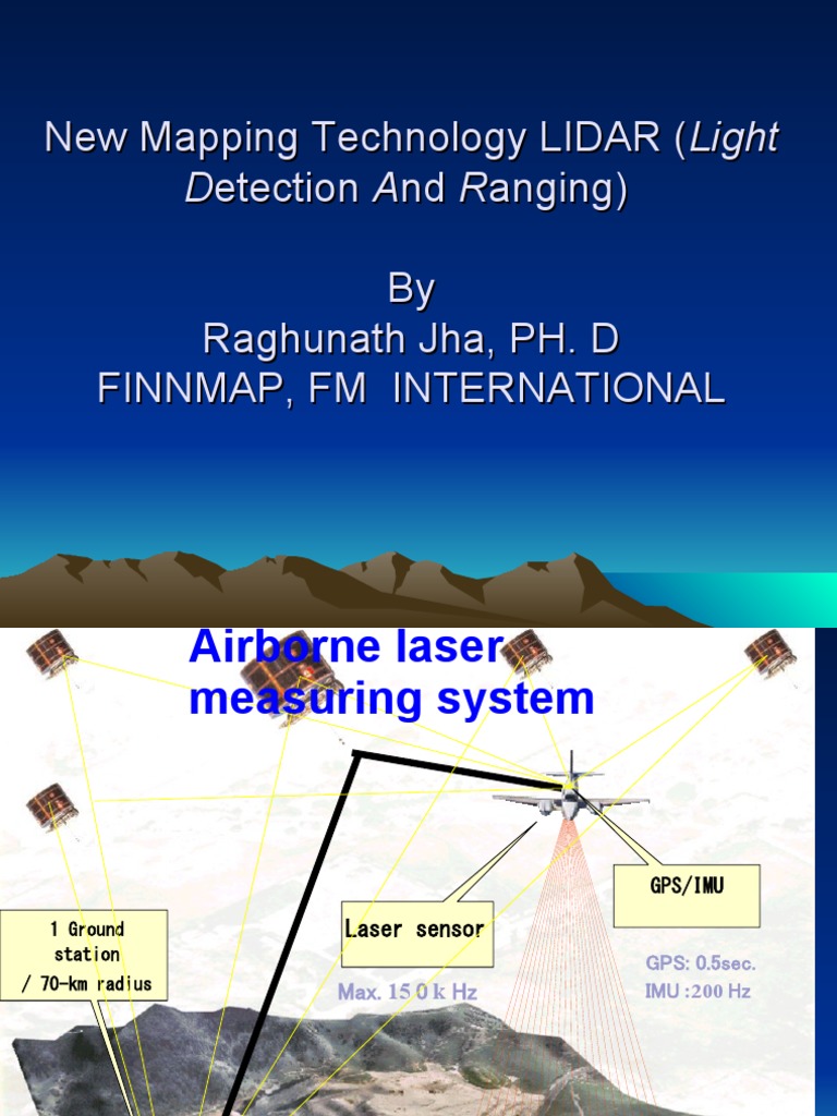 Scientific Concept of Lidar Survey | PDF | Lidar | Earth Sciences