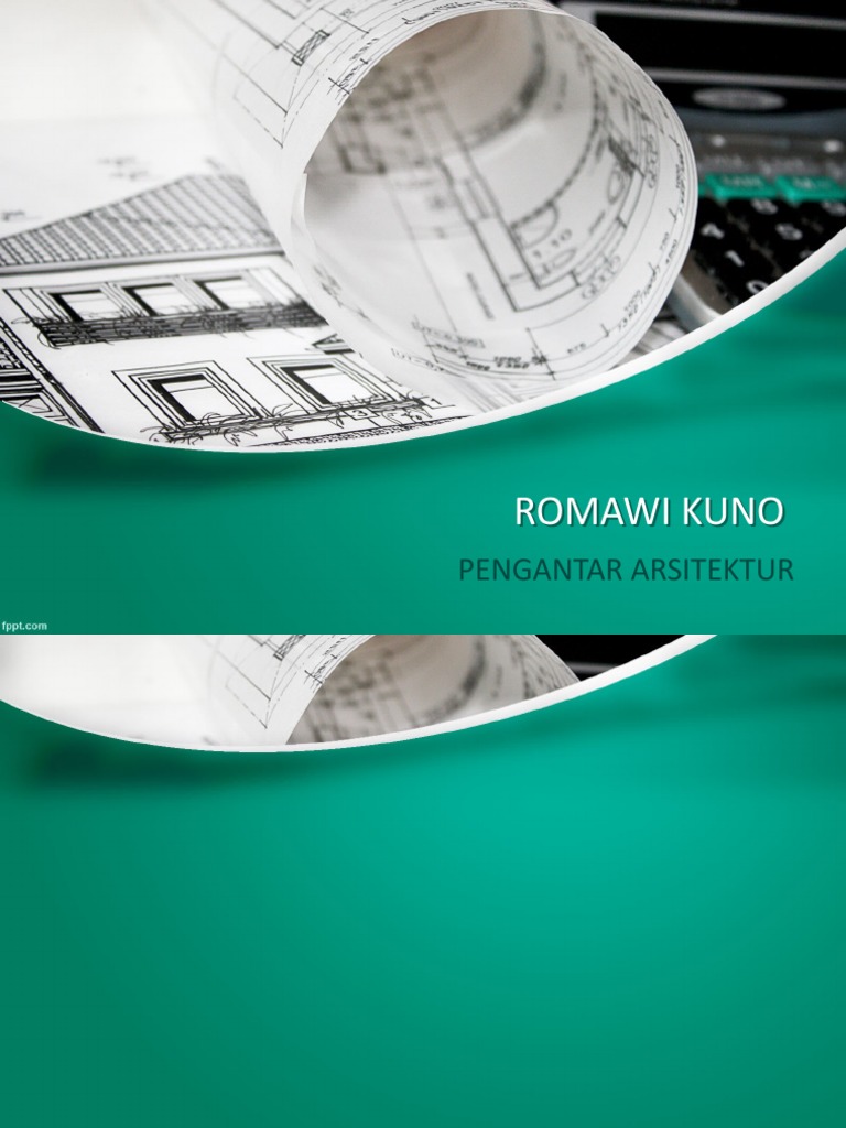 Pengantar Arsitektur: Romawi Kuno | PDF