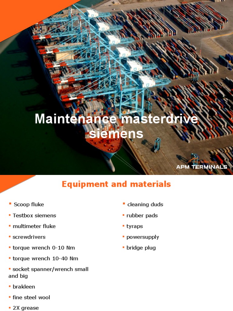 Siemens Masterdrive Maintenance Guide | PDF | Power Supply | Electrical ...