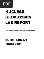 G.M. Counter: Principles and Applications | PDF | Radiation ...