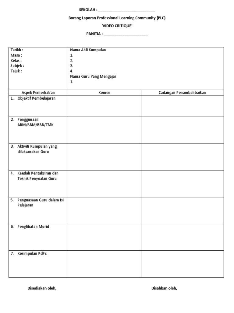 Video Critique | PDF