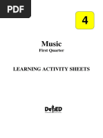 1st QUARTER MODULE GRADE 4 | PDF | Rhythm | Rhythm And Meter