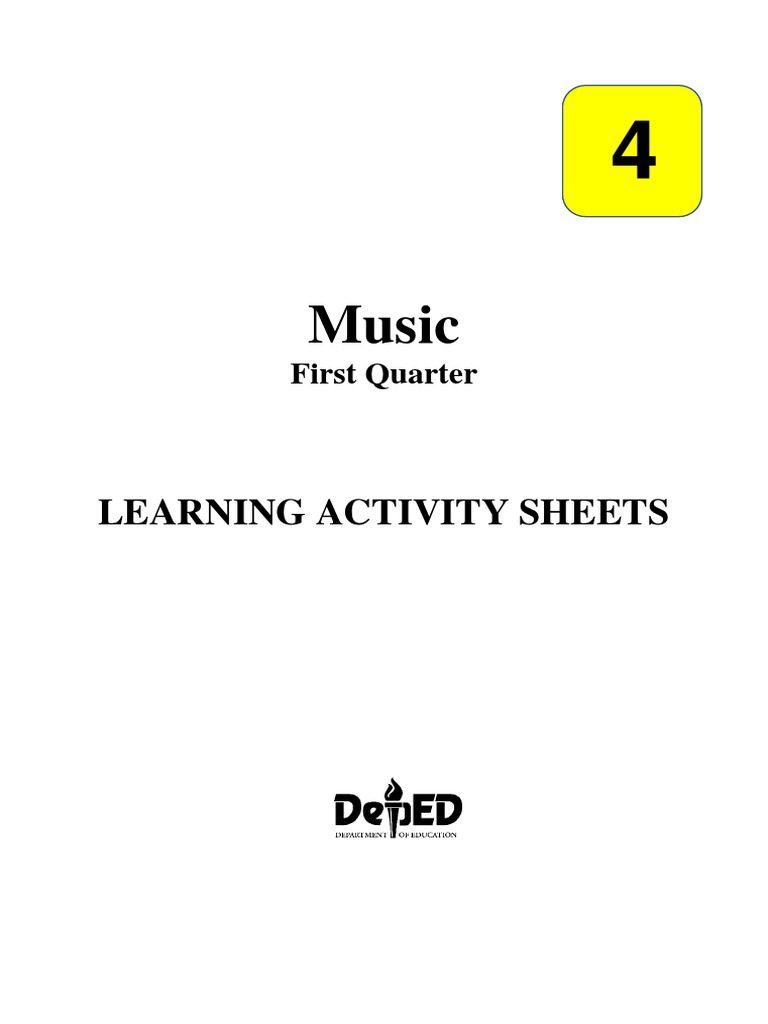 Grade 4 Music LAS | PDF | Musicology | Music Theory