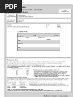 ESS WPLN Skills Level Descriptors | PDF | Literacy | Vocabulary