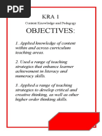 Rpms Kra Cover | PDF | Lesson Plan | Educational Assessment