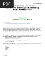 Judging Criteria and Evaluation: Short Film Category | PDF ...