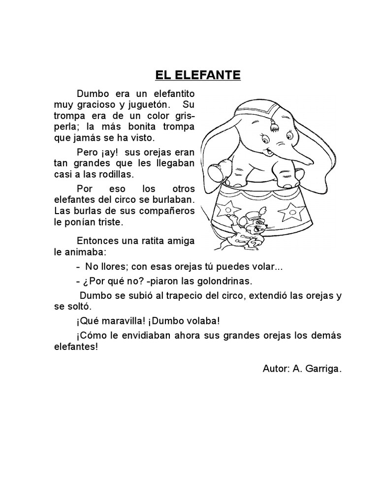 El Elefante | PDF | Poesía