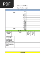 Suspect Description Form | PDF