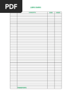 Formato de Cuentas T para Imprimir | PDF | Negocios