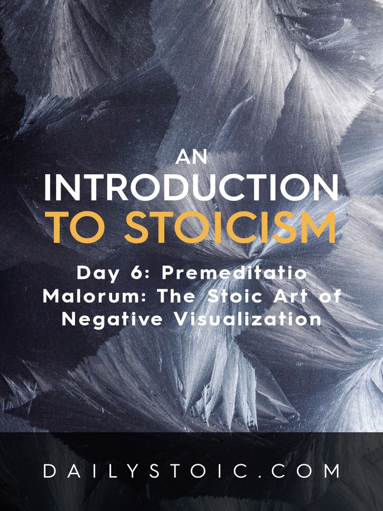 Premeditatio Malorum in Stoicism | PDF