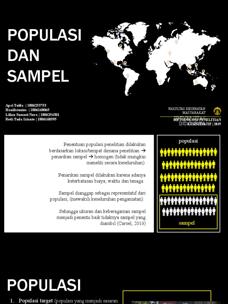 Populasi Dan Sampel | PDF