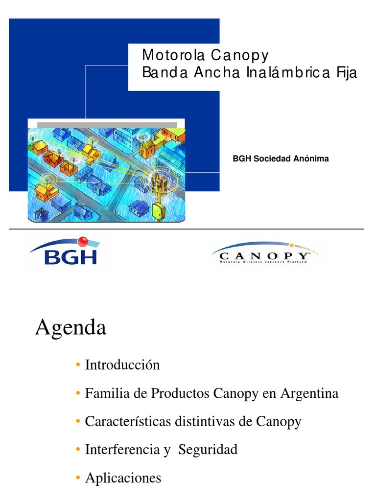Canopy | PDF | Inalámbrico | Wifi