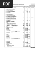 RAB Dinding Penahan Tanah (Turap) | PDF