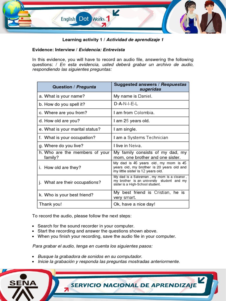 Evidence Interview | PDF