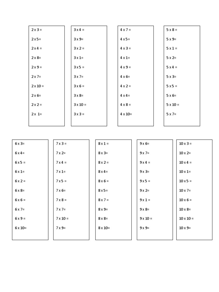 Perkalian Acak | PDF