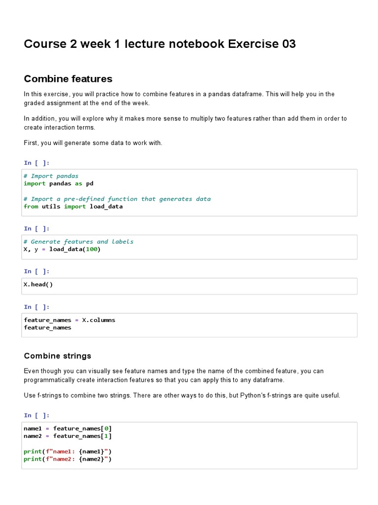 Lecture - Ex - 03 - Jupyter Notebook | PDF | Computing | Teaching Mathematics