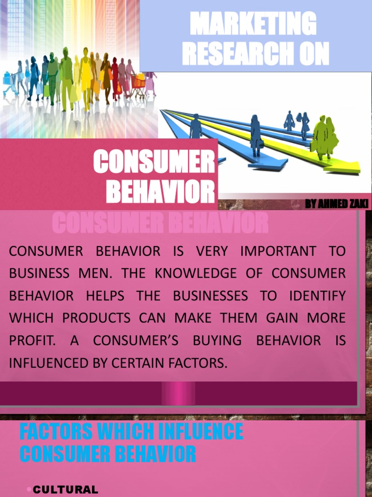 Presentation Marketing Research | PDF | Consumer Behaviour | Behavior